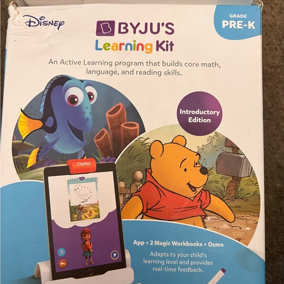 Disney | Toys | Disney Byjus Learning Kit Blue And Yellow | Poshmark